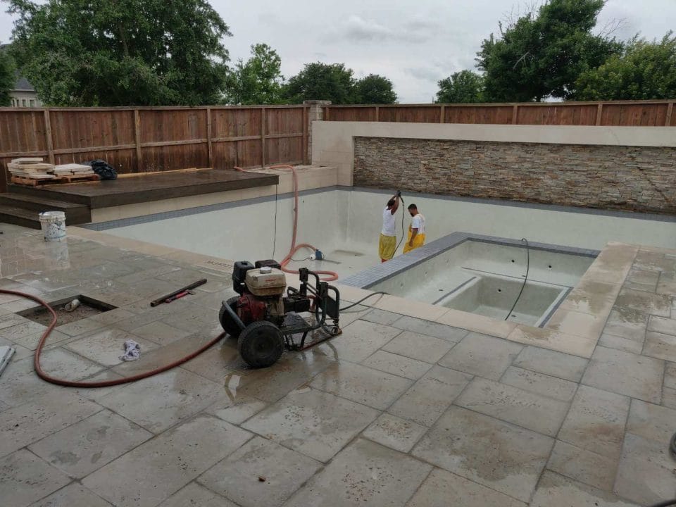 Webster TX Pool Deck Resurfacing | JR Pool Plastering & Texas Gunite